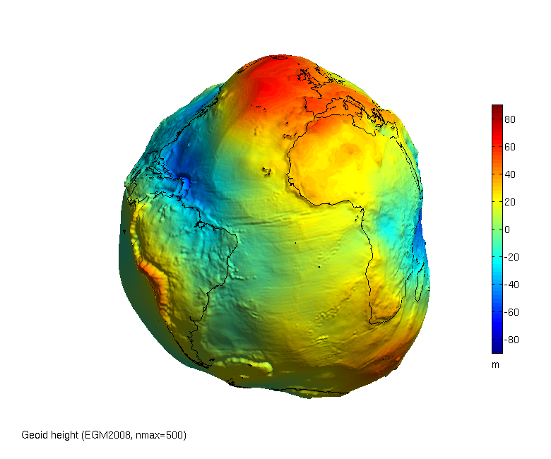 MATLAB script for 3D visualizing geodata on a rotating globe: manual